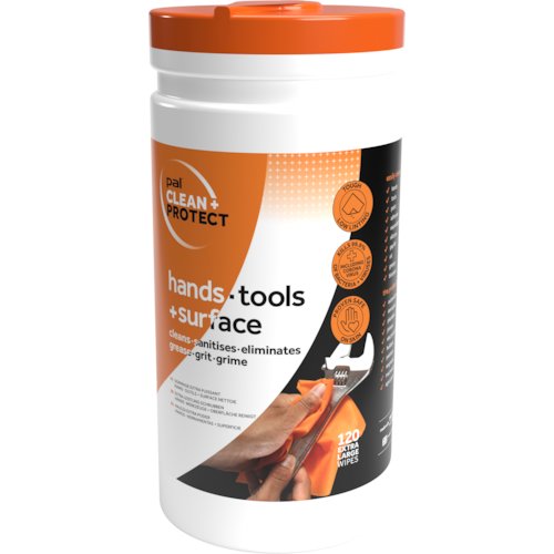 Pal Clean & Protect Hands, Tools & Surface Wipes | Caswells Group
