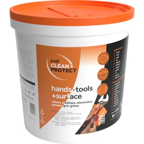 Pal Clean & Protect Hands, Tools & Surface Wipes | Caswells Group