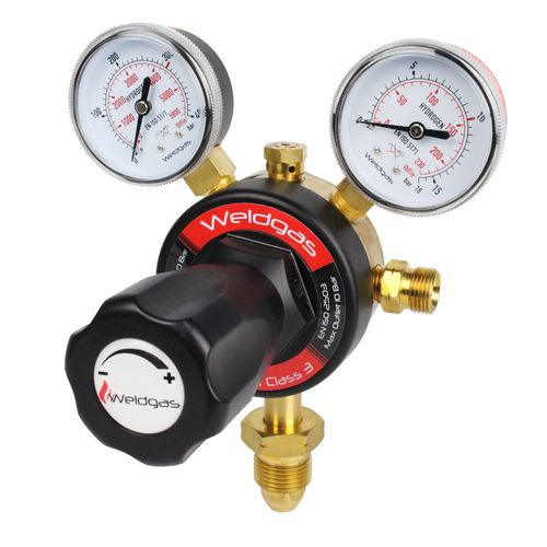 2 Gauge Two Stage Hydrogen Regulator | Caswells Group
